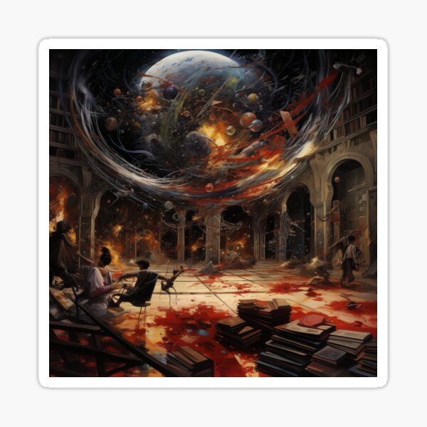 "Library of Ruina: Enigmatic Chronicles Collection" Sticker for Sale by ...