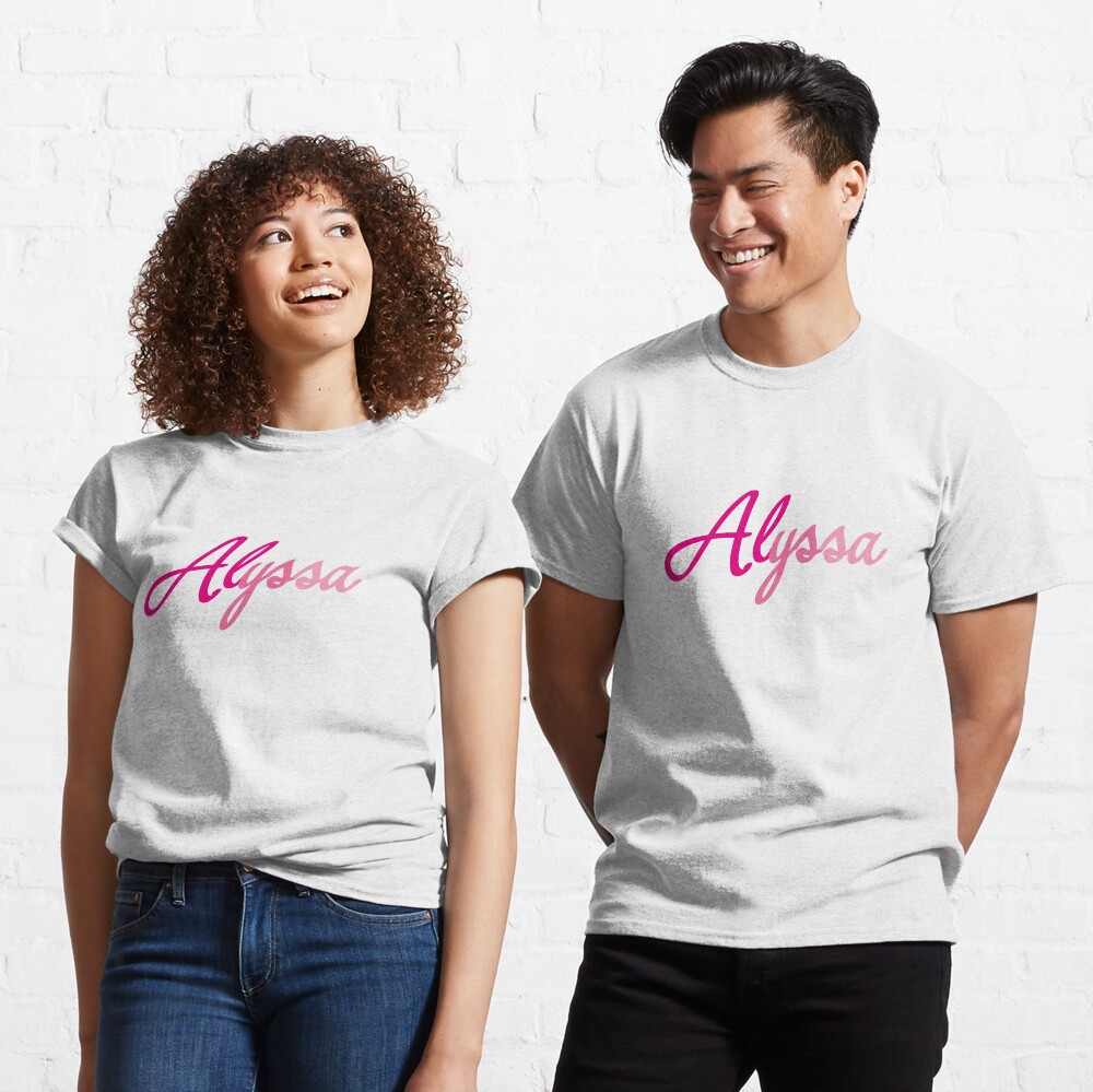 "Alyssa" Sticker for Sale by Shalomjoy | Redbubble