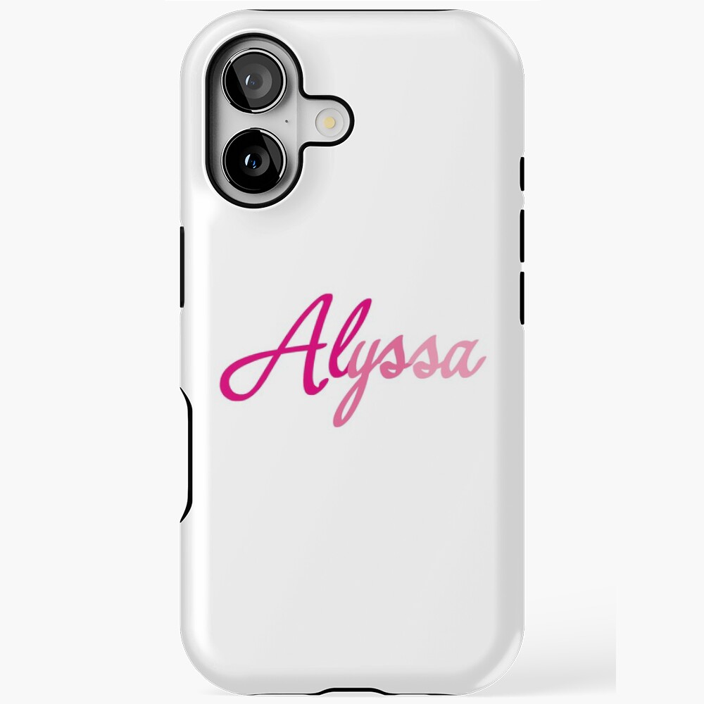 "Alyssa" Sticker for Sale by Shalomjoy | Redbubble