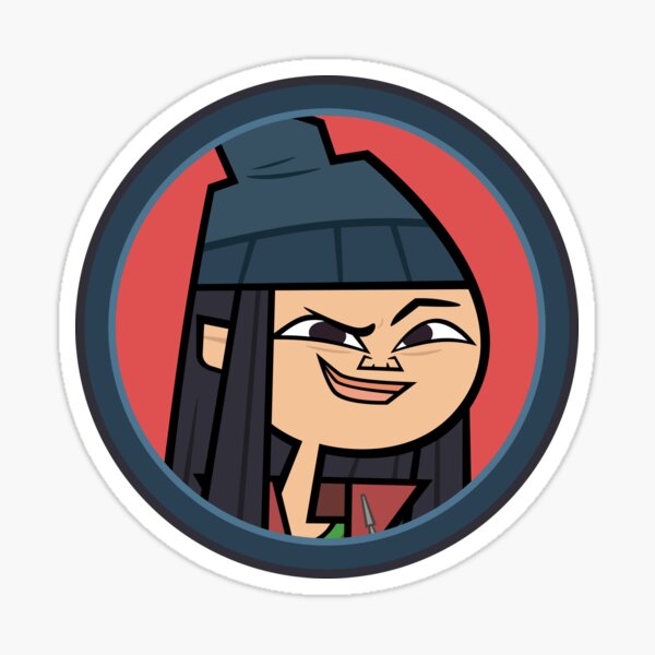 "Total Drama Reboot Icon - MK" Sticker for Sale by Dawnsbubble | Redbubble
