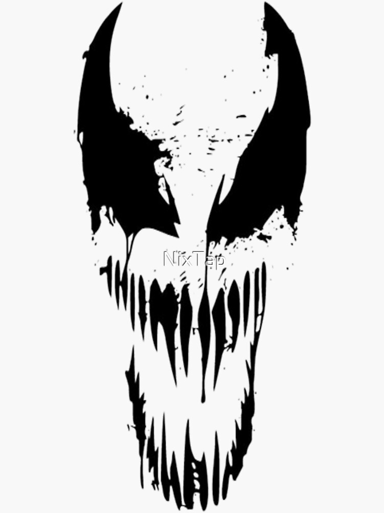 "VENOM" Sticker for Sale by NixTap | Redbubble