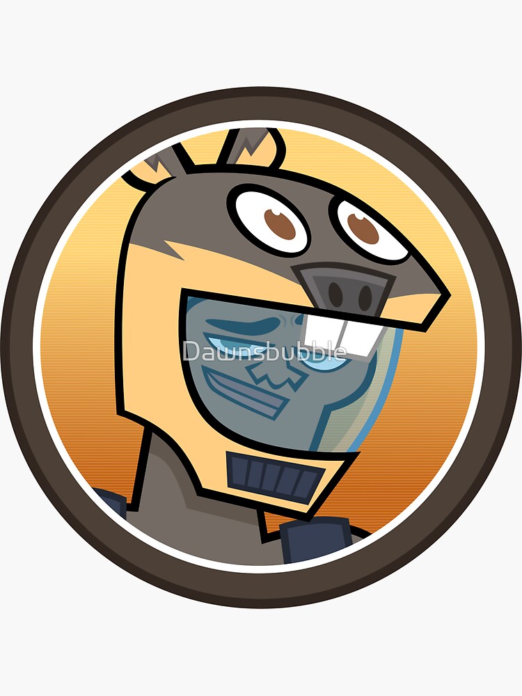 "Total Drama Reboot Icon - Squirrel Suit Caleb" Sticker for Sale by ...