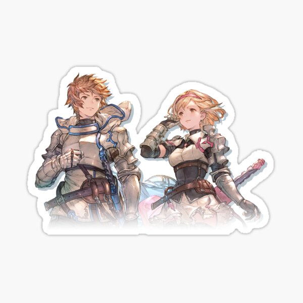 "GBF Relink Gran and Djeeta " Sticker for Sale by TeeTales21 | Redbubble