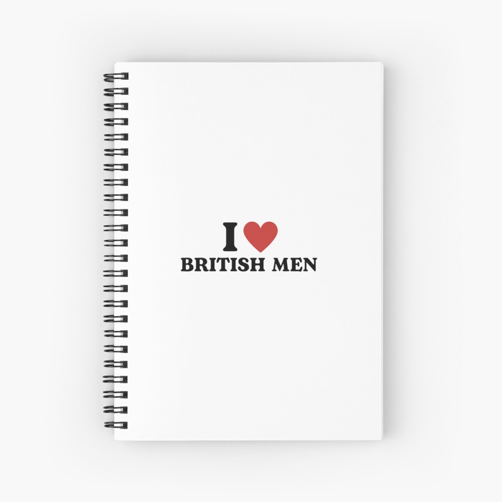 "I love British men" Sticker for Sale by curnowstickers | Redbubble