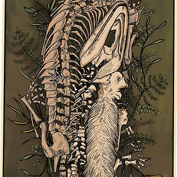 "Triassic Cuddle Tarot Card: The Lovers" Photographic Print for Sale by ...