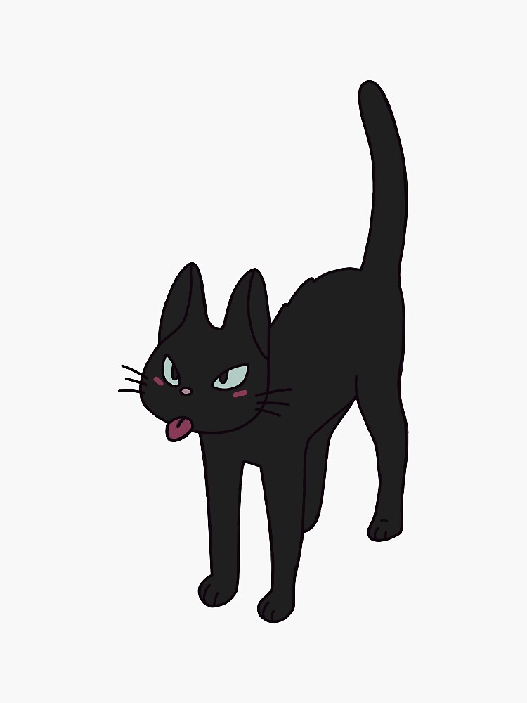 "Jiji" Sticker for Sale by dilemma777 | Redbubble