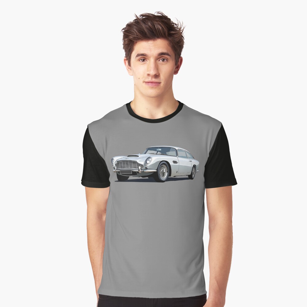 "Aston Martin DB5" Sticker for Sale by GabesDesigns | Redbubble