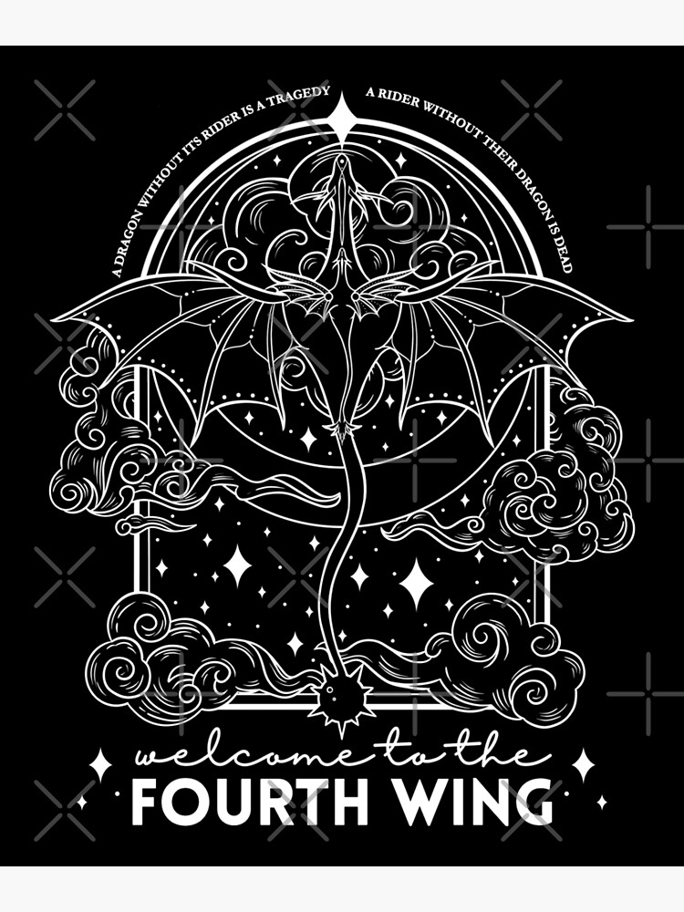 "Welcome to the Fourth Wing" Poster for Sale by Kateland-Art | Redbubble