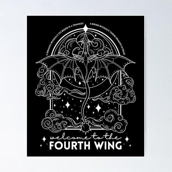 "Welcome to the Fourth Wing" Poster for Sale by Kateland-Art | Redbubble