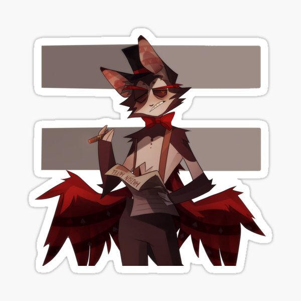 "Hazbin Hotel Husk" Sticker for Sale by Lissandrojim | Redbubble