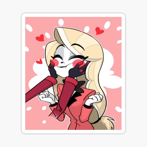 "Charlie Morningstar Hazbin Hotel" Sticker for Sale by joko-art | Redbubble