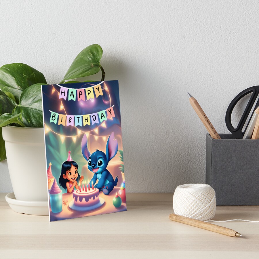 "how to make a lilo and stitch birthday banner cute lilo and stitch ...