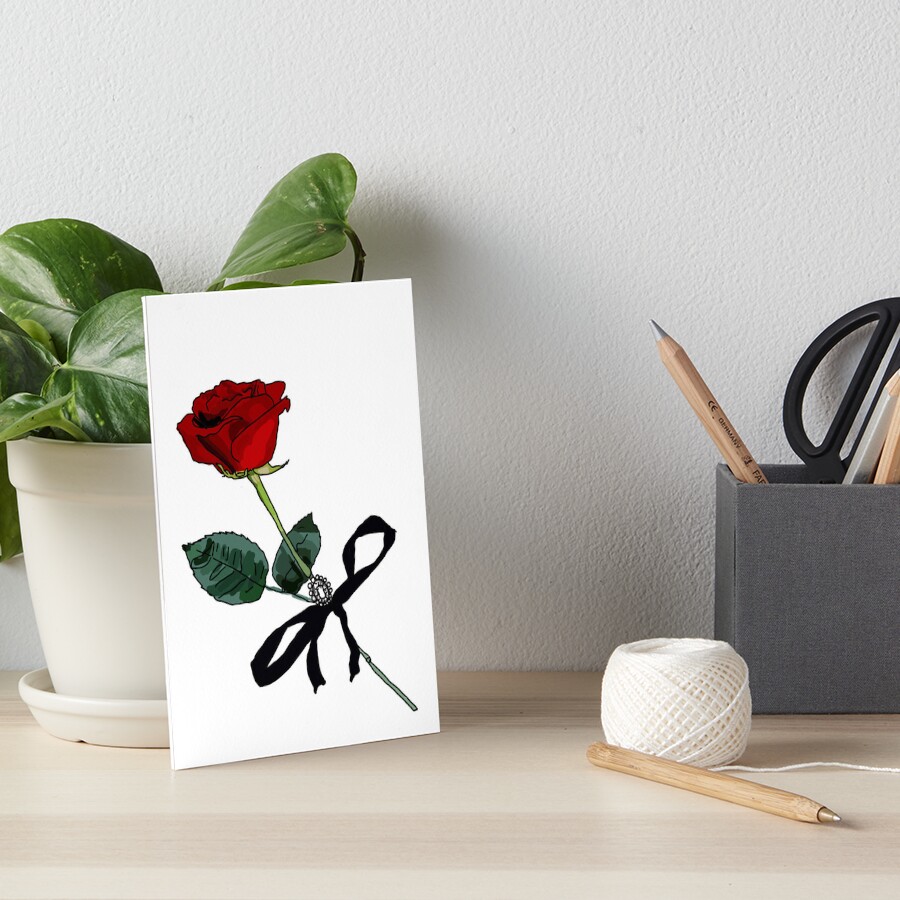 "Phantom of the Opera Rose " Sticker for Sale by TheArtBakery67 | Redbubble