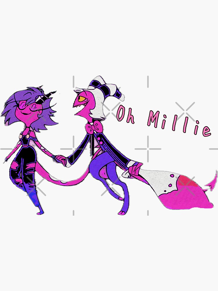 "OH Millie from Hazbin Hotel " Sticker for Sale by Epic TV | Redbubble