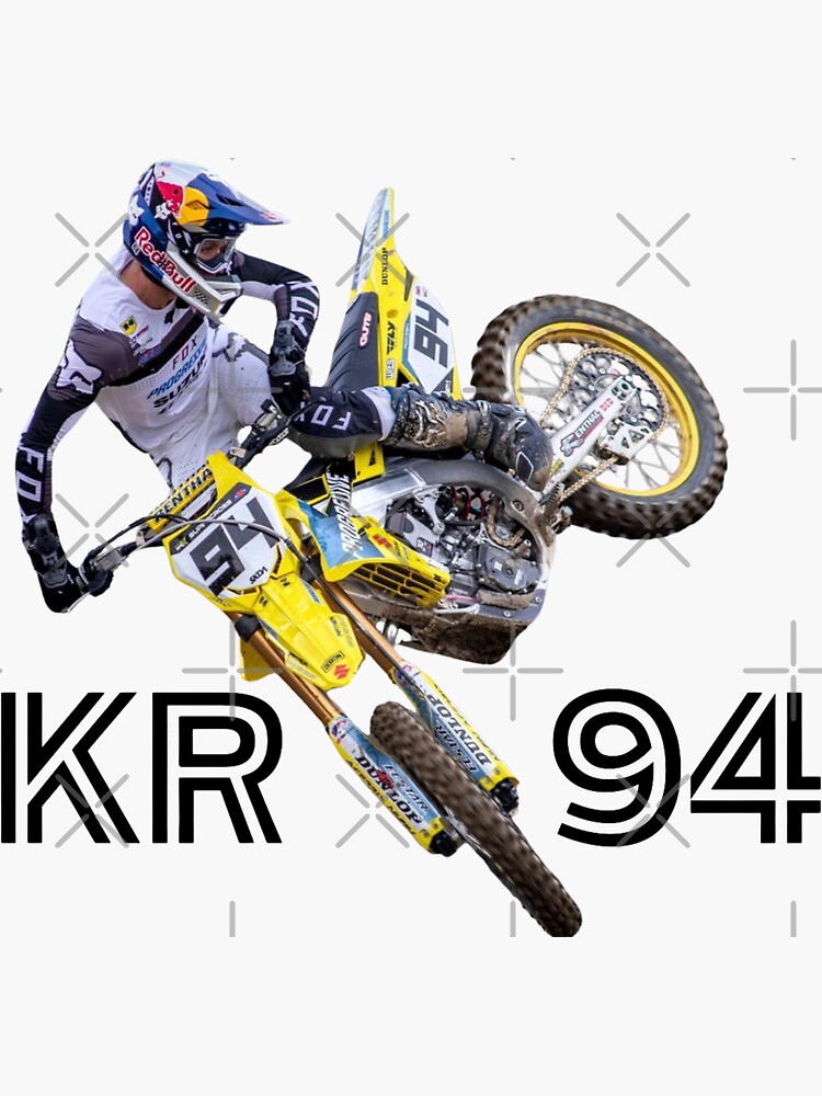 "Ken Roczen #94" Sticker by cre-art | Redbubble