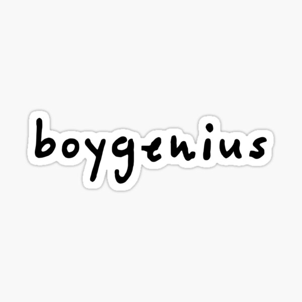 "boygenius logo" Sticker for Sale by clarasversion | Redbubble