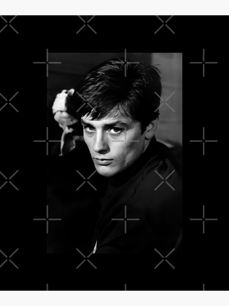 "Alain Delon a Alain Delon a Alain Delon" Poster for Sale by Huffohop ...