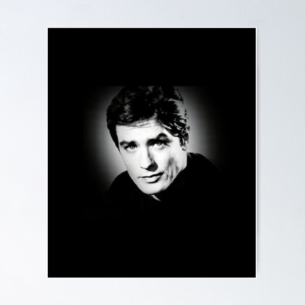 "Alain Delon a Alain Delon a Alain Delon" Poster for Sale by Huffohop ...