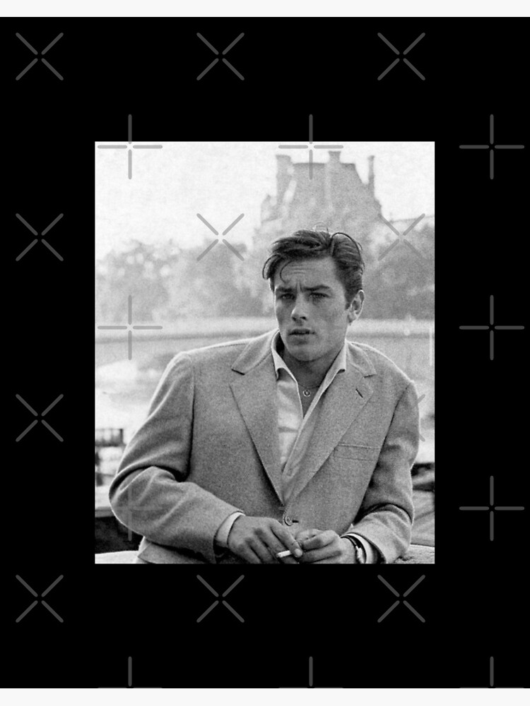 "Alain Delon a Alain Delon a Alain Delon" Art Board Print for Sale by ...