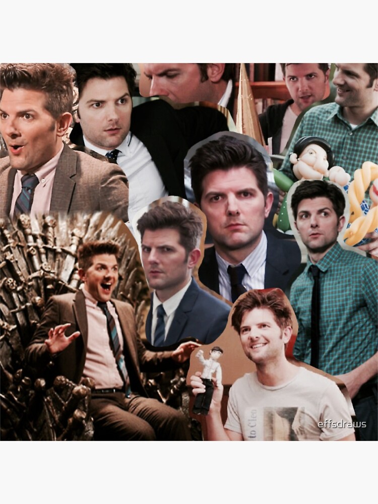 "Ben Wyatt - Adam Scott - Parks and Recreation" Poster by effsdraws ...