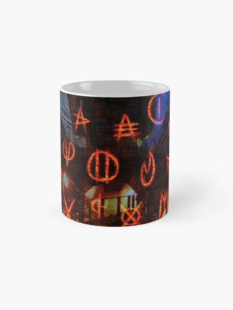 "The Wicker Man Runes Design" Mug by coastersnaps | Redbubble