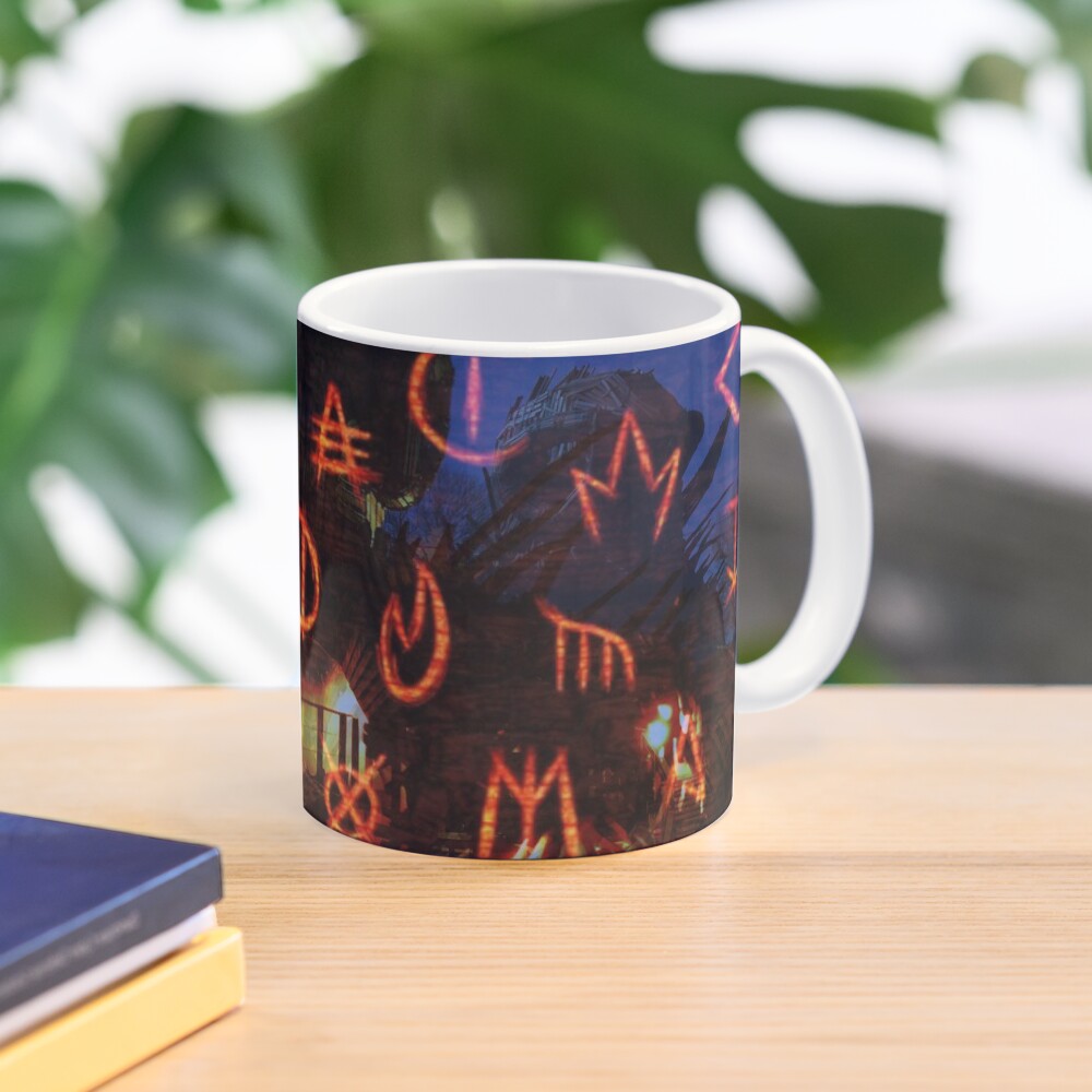 "The Wicker Man Runes Design" Mug by coastersnaps | Redbubble