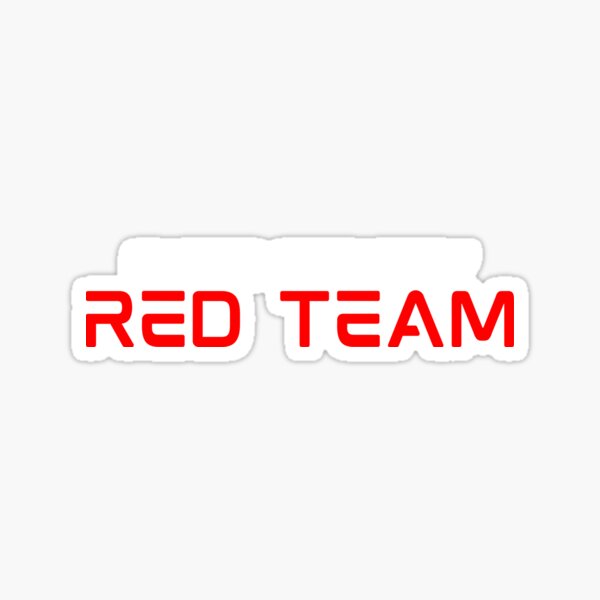 "Cyber Security Red Team Cybersecurity Hacker Red Team Gear" Sticker ...