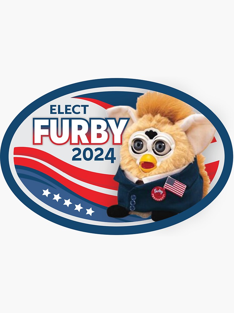 "Furby 2024" Sticker for Sale by itsclaireswares | Redbubble