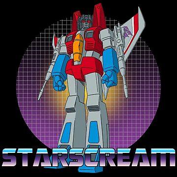 "Starscream Decepticon Transformer G1" Sticker for Sale by kazzoie ...