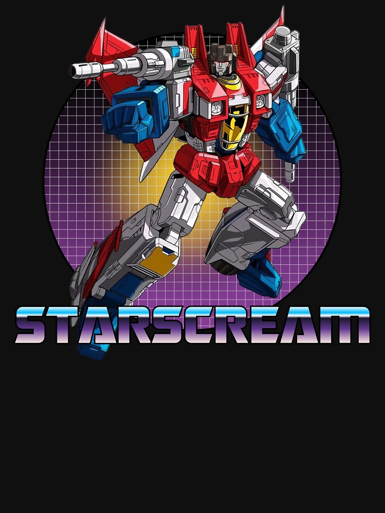 "⭐Starscream Decepticon Transformer G1 V2⭐" Classic T-Shirt for Sale by ...