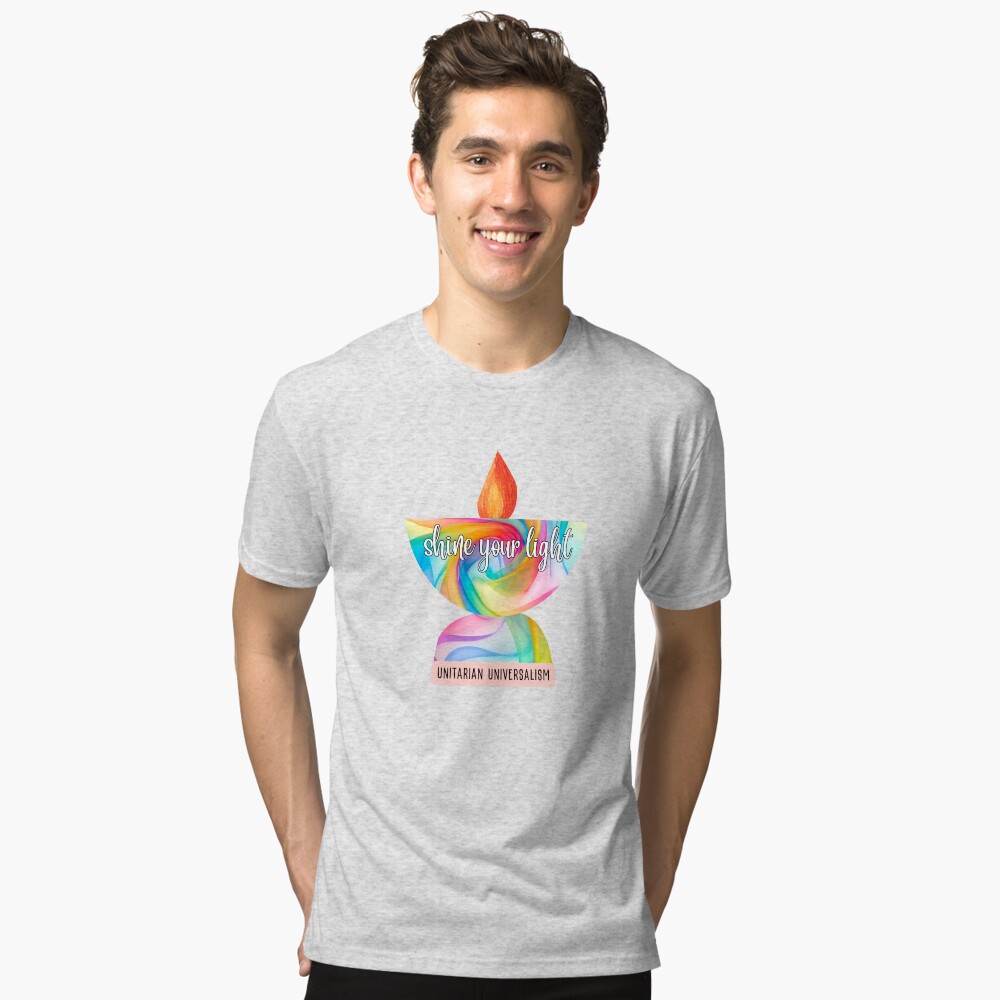 "UU Unitarian Universalism Chalice "Shine Your Light" Colorful ...