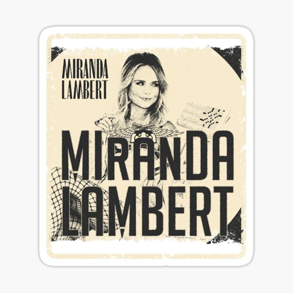 Adesivo Logo Miranda Lambert