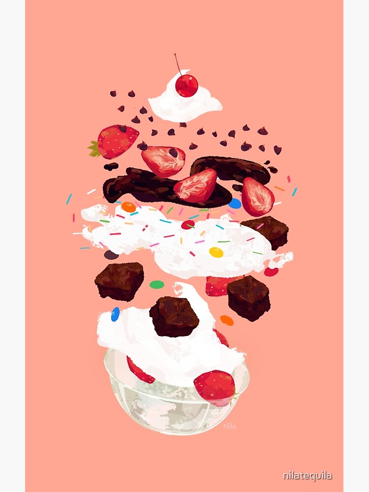 Dessert Toppings Premium Matte Vertical Poster sold by Claudio | SKU ...