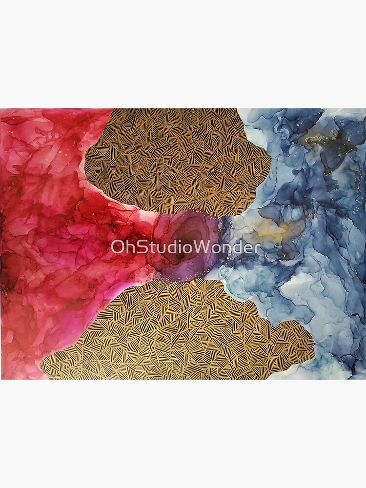 "Melting Pot_Abstract Drawing" Poster for Sale by OhStudioWonder ...