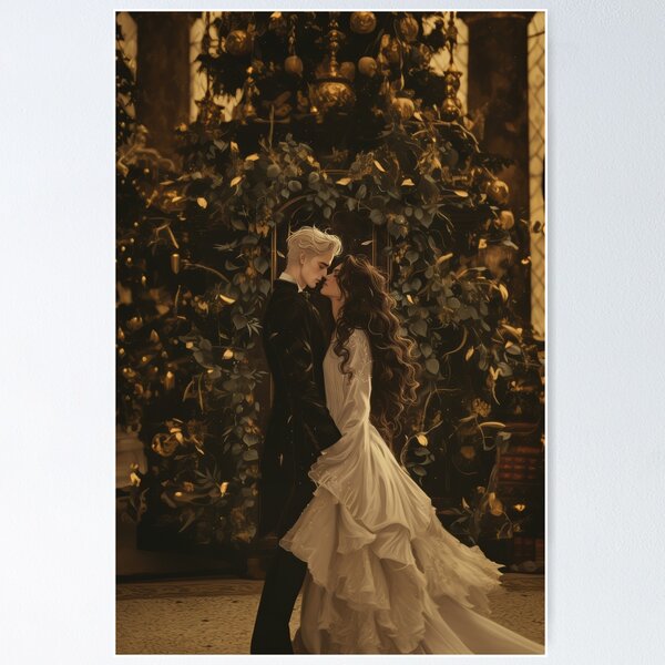 "Dramione Wedding" Poster for Sale by AntoVu | Redbubble