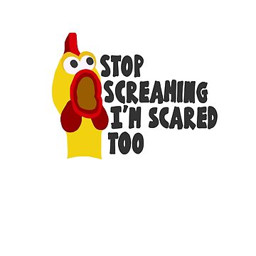 "Funny rubber chicken" Sticker for Sale by GuigShop | Redbubble