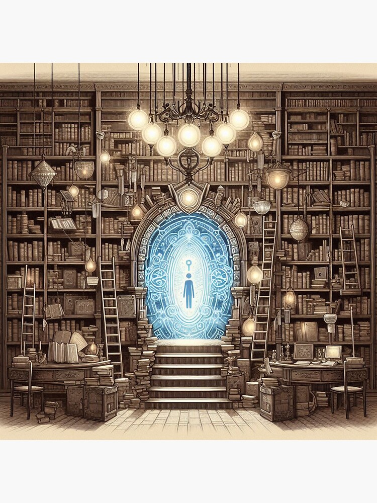 "Library of Ruina: A Journey into the Mysterious Book World" Sticker ...