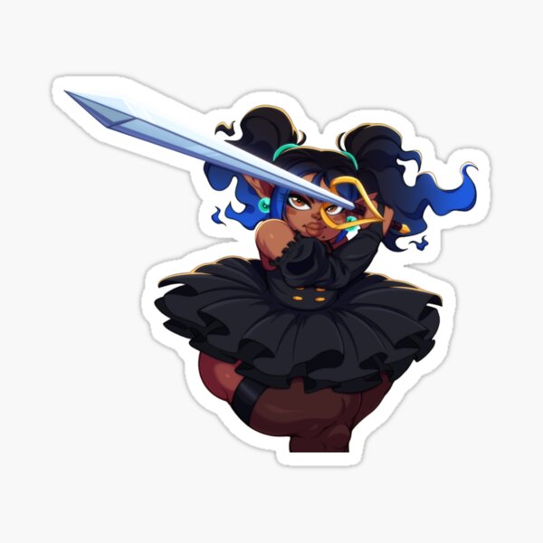 "Tiny Twilight Rapier" Sticker for Sale by Tenjosan | Redbubble