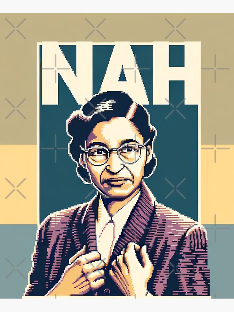 "Rosa Parks - Civil Rights- Black History Month" Sticker for Sale by ...