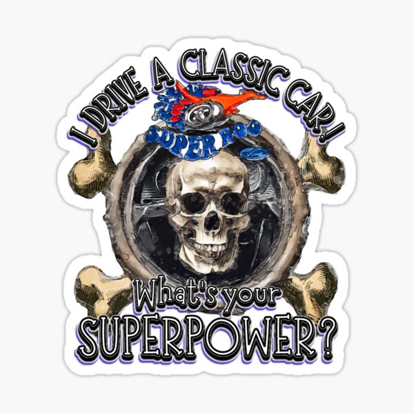 "Ford Super Roo Skull and Cross Bones - I DRIVE A CLASSIC CAR, whats ...
