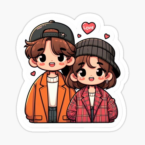 "Beautiful Cute Funny Love " Sticker for Sale by Eighterfire | Redbubble