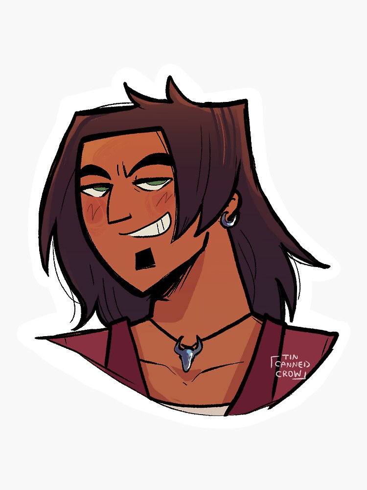 "Alejandro Total Drama" Sticker for Sale by tincannedcrow | Redbubble