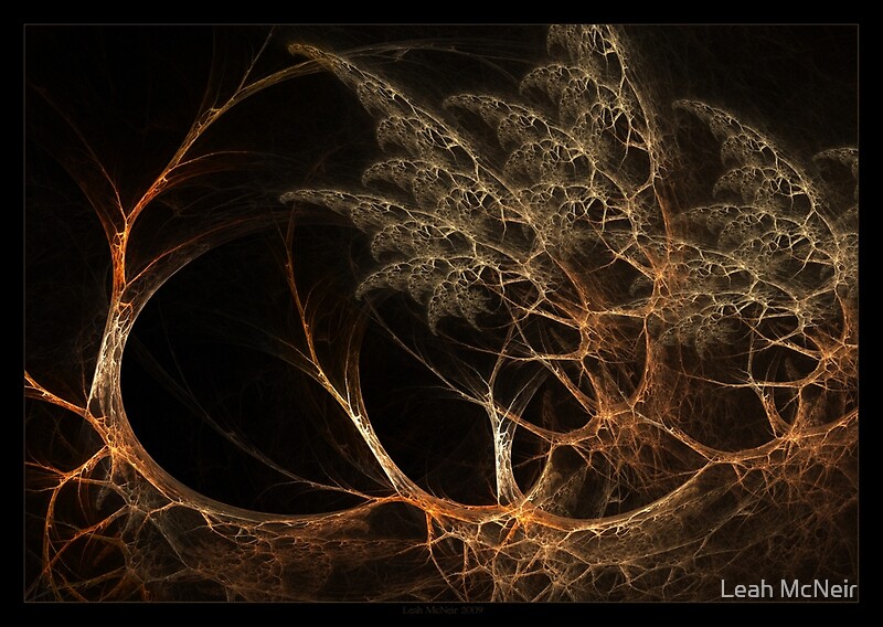 ""Forest's Edge" - Fractal Art" by Leah McNeir | Redbubble