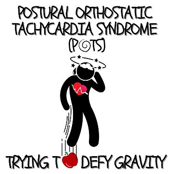 "Postural Orthostatic Tachycardia Syndrome (POTS) Awareness." Sticker ...