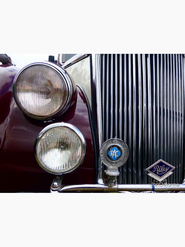 "Riley RM Series, Vintage British Automobile." Sticker for Sale by Jon ...