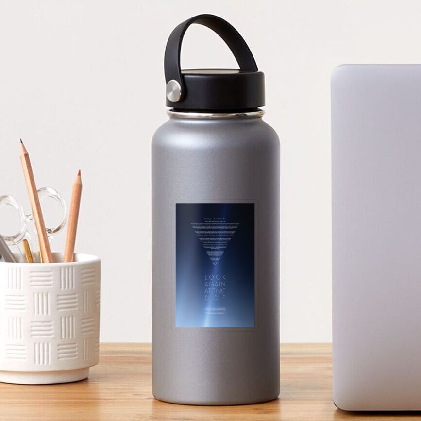 "Carl Sagan, Pale Blue Dot - revisited 2020 | Cosmos Posters & Prints ...