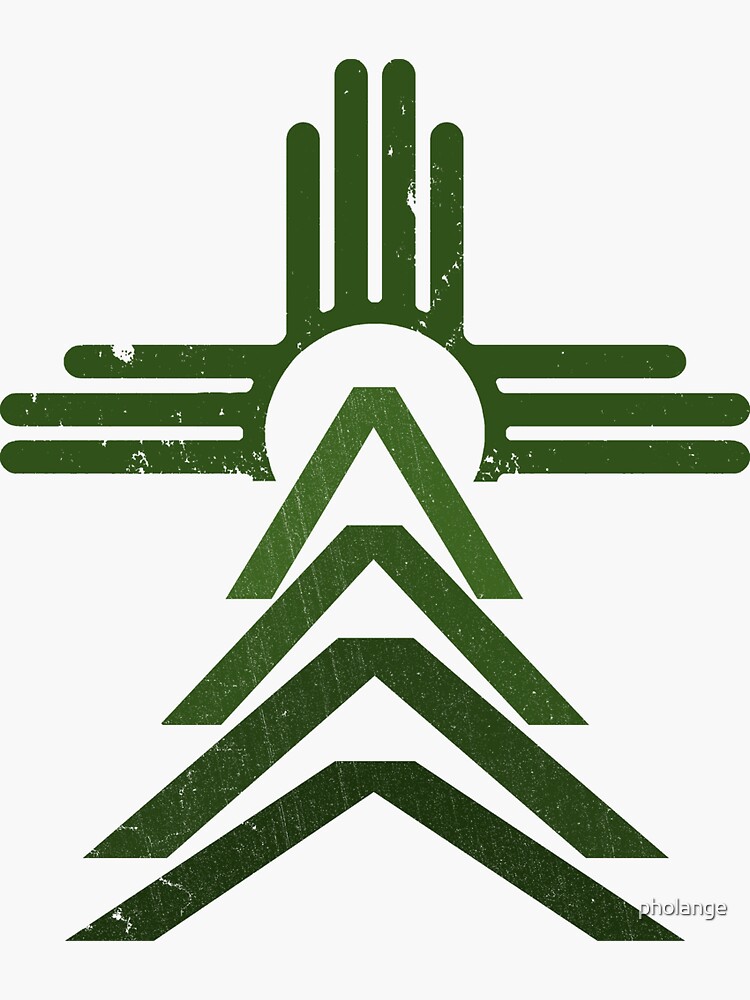 "zia tree" Sticker by pholange | Redbubble