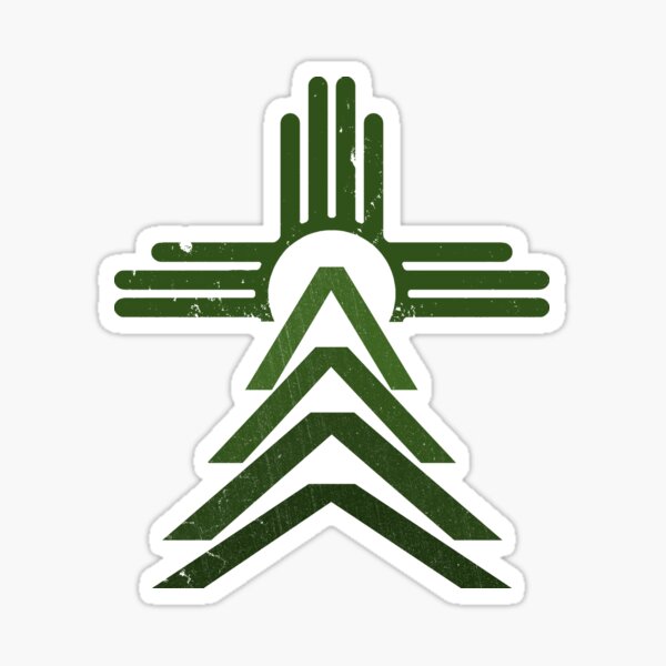 "zia tree" Sticker by pholange | Redbubble