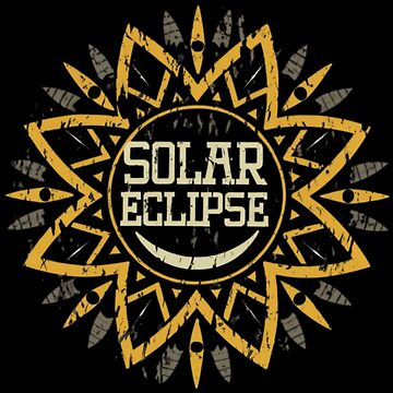 "Solar Eclipse Tribal Symbol" Sticker for Sale by PlanetMarker | Redbubble