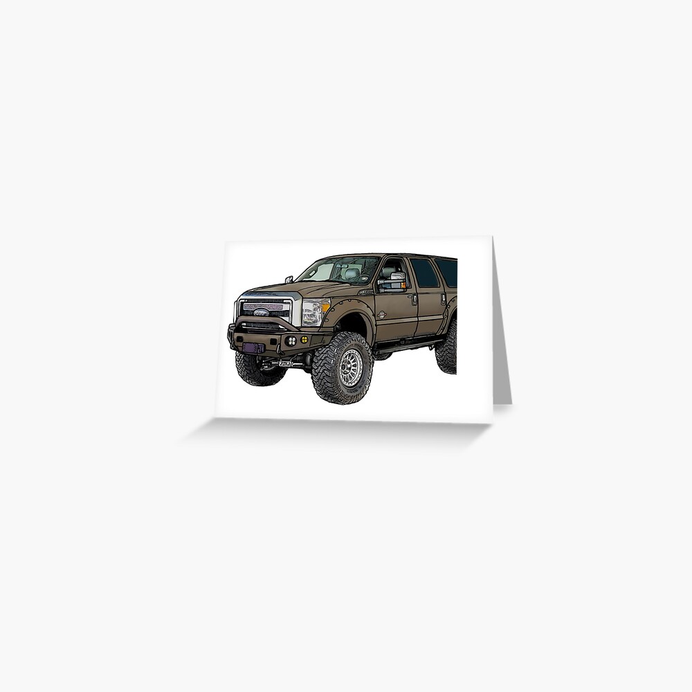 "Ford Excursion Conversion 6.7" Sticker for Sale by Arseman69 | Redbubble